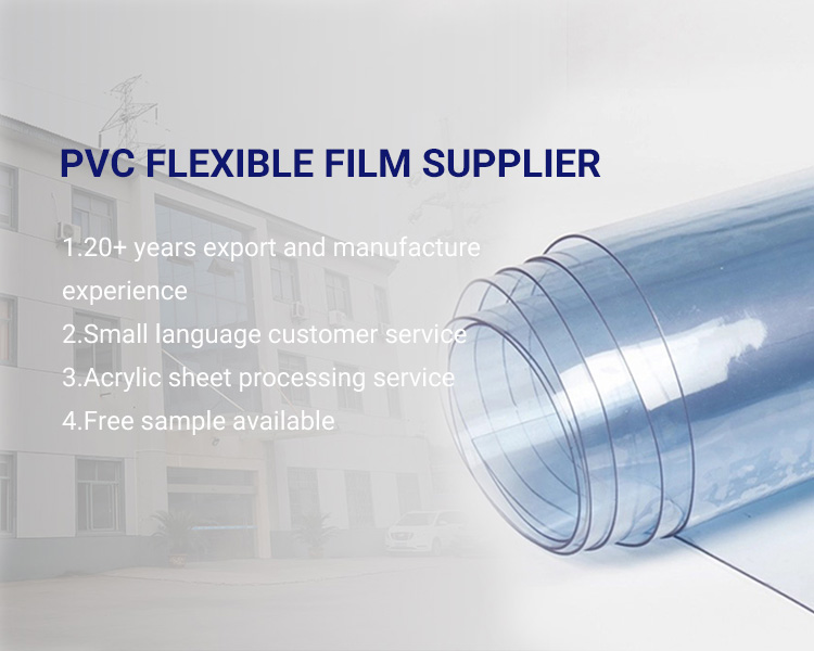 PVC Soft/Flexible Film Manufacturer & Supplier - HSQY PLASTIC