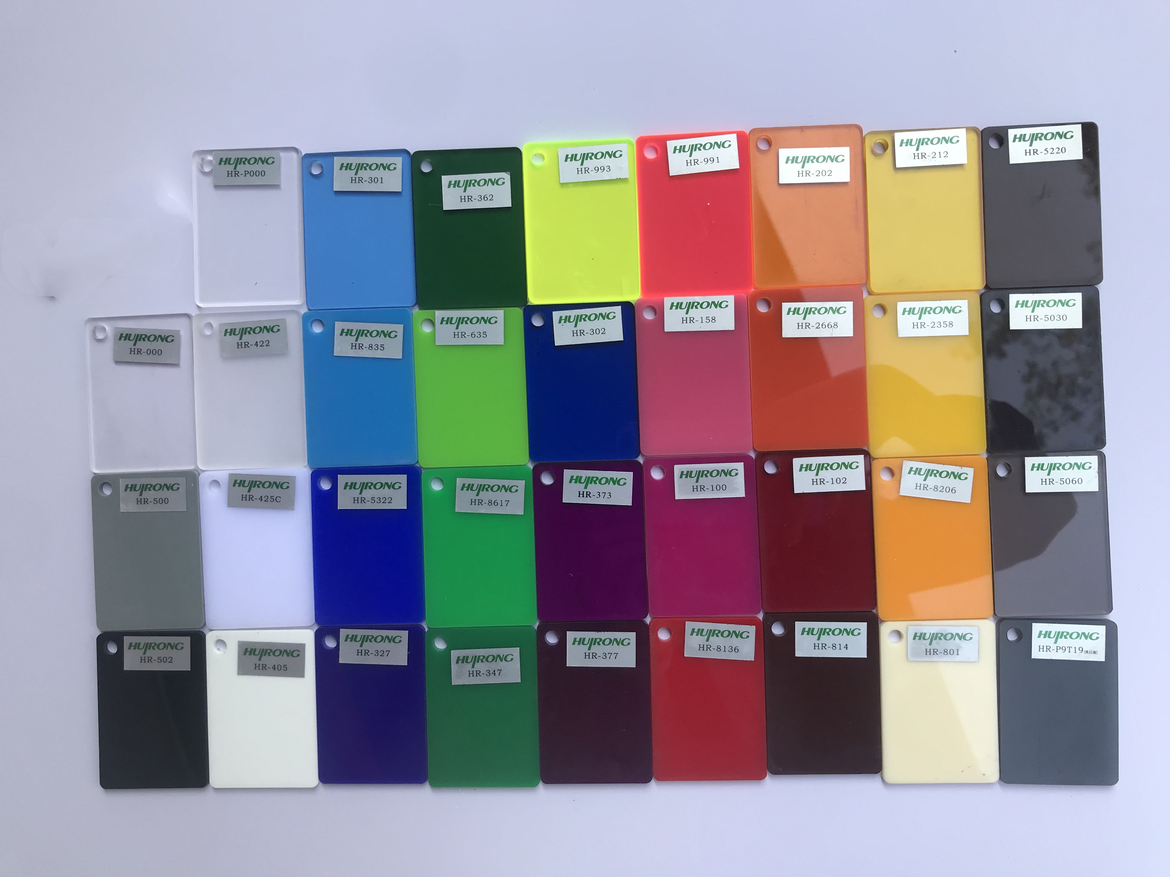 Colourful Cast & Extrude Acrylic Sheet - HSQY PLASTIC